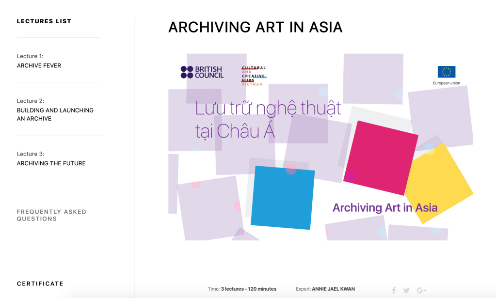 Archiving Art in Asia – Annie Jael Kwan